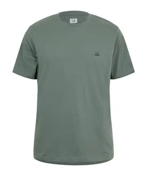 C.P. COMPANY Logo Crew Neck T-shirt - Gray