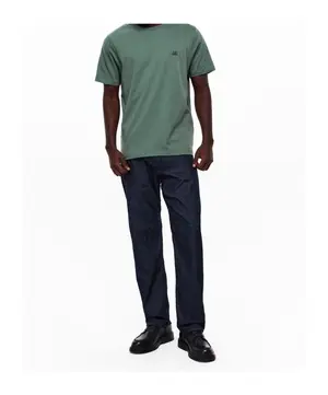 C.P. COMPANY Logo Crew Neck T-shirt