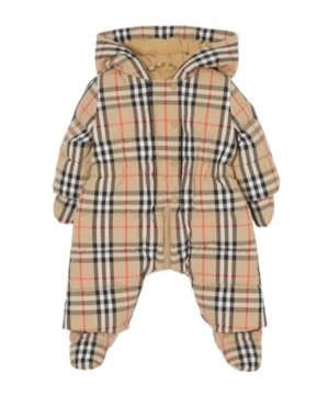Burberry Check Puffer Suit
