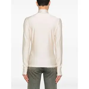 Coperni Long Sleeve Stand Collar Knitted Pullover