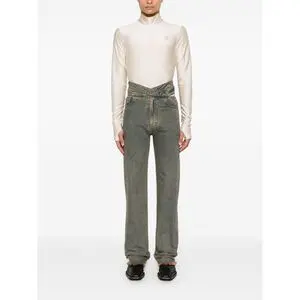 Coperni Long Sleeve Stand Collar Knitted Pullover