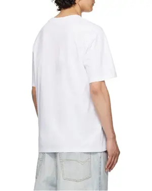 Balmain Graphic Printed Crewneck T-shirt