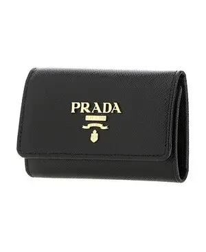 Prada Logo Key Ring Case