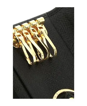 Prada Logo Key Ring Case