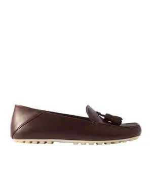 Loro Piana Tassel Loafers - Dark Brown