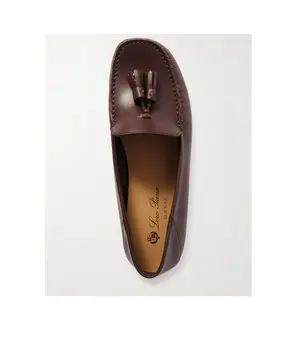 Loro Piana Tassel Loafers - Dark Brown