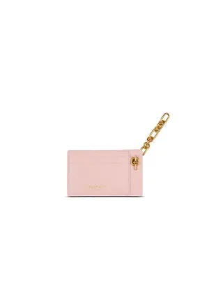 Balmain Pulse Card Holder In Smooth Leather