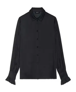 Zadig&Voltaire Thely Satin Shirt - Black
