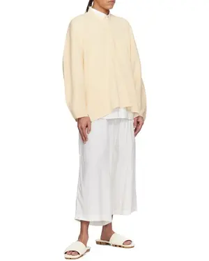 Issey Miyake Homme Plissé Pleated Cotton Sweater