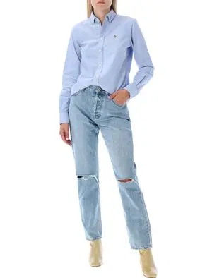 Polo Ralph Lauren Embroidered Logo Button-down Shirt