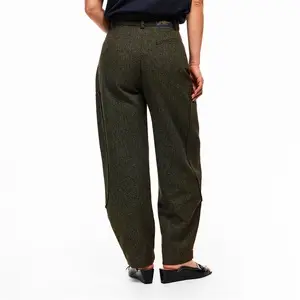 GANNI High Waist Casual Pants