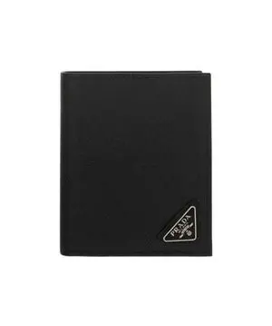Prada Saffiano Leather Wallet - Black