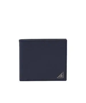 Prada Saffiano Leather Wallet - Black