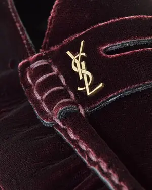 Saint Laurent Round-toe Loafers