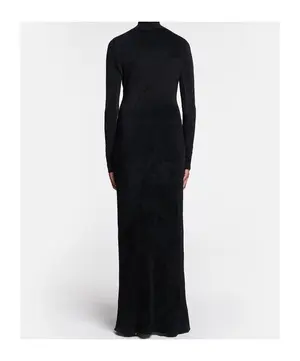Nanushka Long-sleeve Towelling Maxi Dress