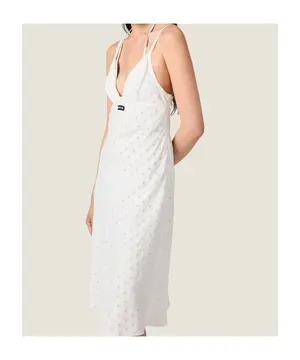 Miu Miu Cady Eyelet Lace Dress