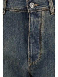 Fendi Washed Denim Pants - Blue