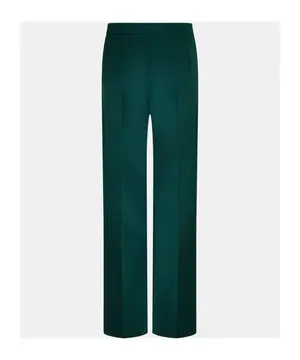 Max Mara Wide Leg Trousers - Green