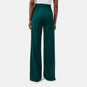 Max Mara Wide Leg Trousers - Green