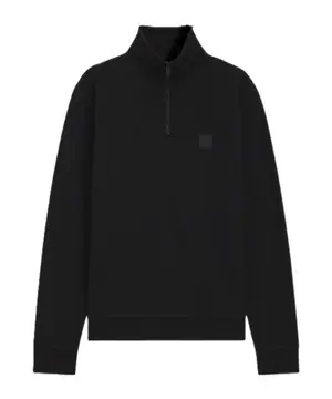 Hugo Boss Zetrust Quarter Zip Fleece - Black