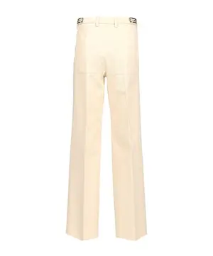 THE SEAFARER Pauline Wide Leg Trousers With Striped Belt
