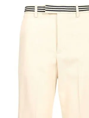 THE SEAFARER Pauline Wide Leg Trousers With Striped Belt