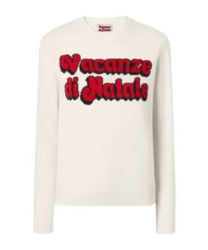 MC2 SAINT BARTH Long Sleeve Crewneck Jumper - White