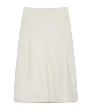 Max Mara Flared Midi Skirt - Beige