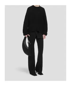 HELIOT EMIL Spiral-knit Cropped Jumper