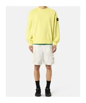 Stone Island Logo-patch Raglan-sleeve Sweater