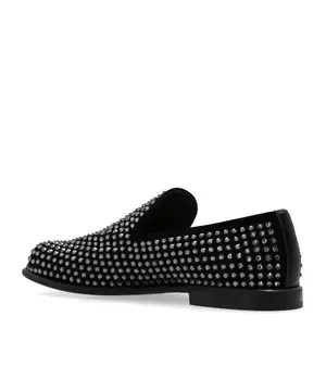 J.W.ANDERSON Crystal-embellished Loafers