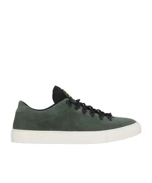 Stone Island Logo Patch Low-top Sneakers - Moss Green