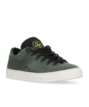 Stone Island Logo Patch Low-top Sneakers