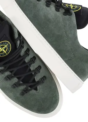 Stone Island Logo Patch Low-top Sneakers