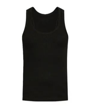 Isabel Marant Étoile Thea Ribbed Tank Top - Black
