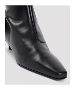 TOTEME The Slim Knee-high Pointed-toe Boots