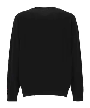 MC2 SAINT BARTH Long Sleeve Sweater - Black