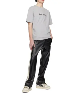 Palm Angels Logo Printed Crewneck T-shirt