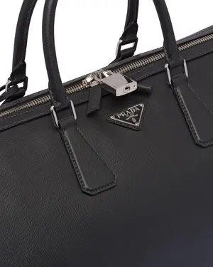 Prada Saffiano Leather Travel Bag