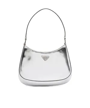 Prada Cleo Brushed Leather Shoulder Bag