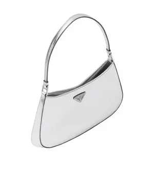 Prada Cleo Brushed Leather Shoulder Bag
