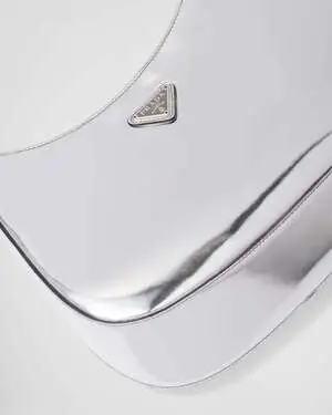 Prada Cleo Brushed Leather Shoulder Bag