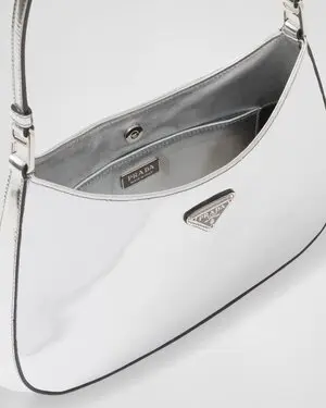 Prada Cleo Brushed Leather Shoulder Bag