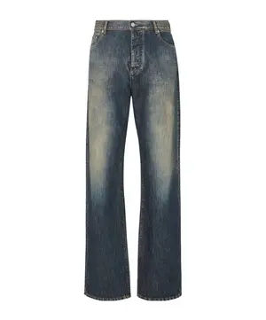 Fendi Long Jeans - Blue