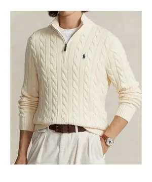 Polo Ralph Lauren Pony Embroidered Cable-knit Jumper