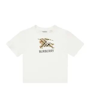 Burberry Logo Crew Neck T-shirt - White