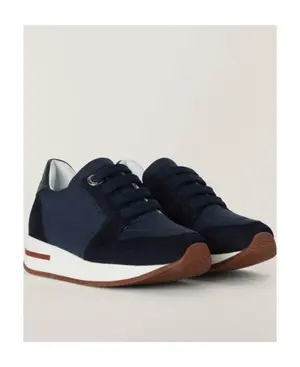 Loro Piana My Wind Flat-bottomed Casual Sneakers - Black