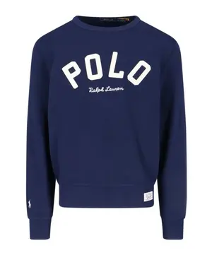 Polo Ralph Lauren The Rl Fleece Logo Sweatshirt - Blue