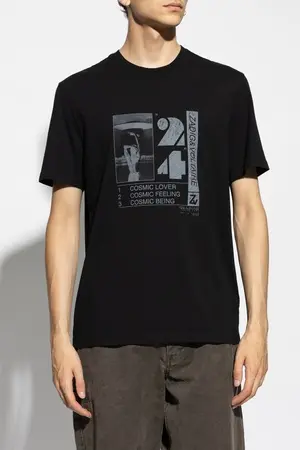 Zadig&Voltaire Voltaire Ted Photoprint Crewneck T-shirt