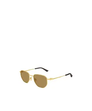 Bottega Veneta Hexagonal Frame Sunglasses